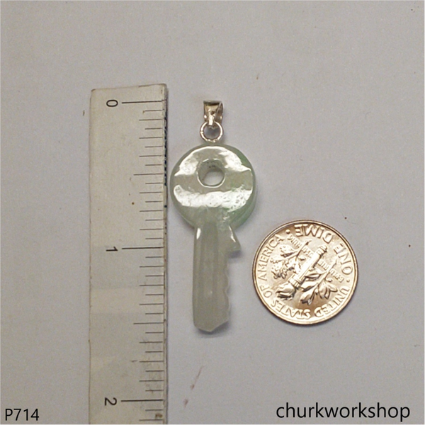 Jade key pendant – Churk Work Shop